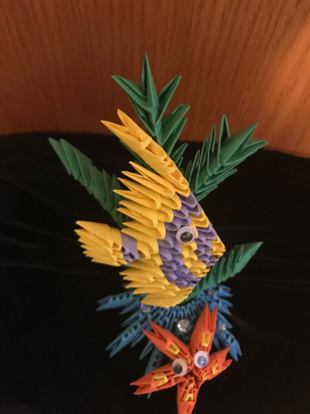 3D Origami Fish and Star Fish - Etsy