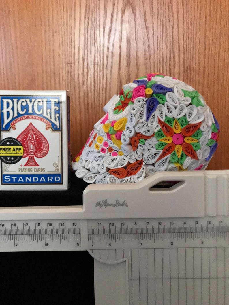 Sugar Skull 3D Quilled Paper - Etsy