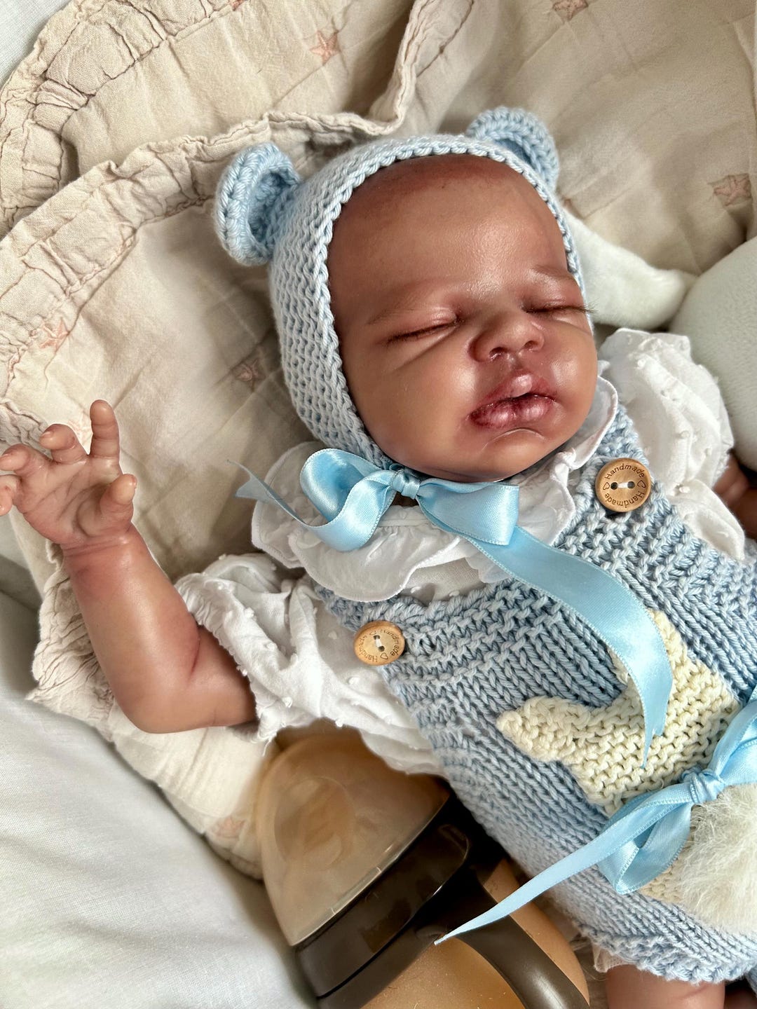 Realistic Ethnic Reborn Doll 40cm | Unique Handmade Reborn Baby ...