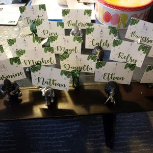 Animal Place Card Holders - Table Number Holders - Pick Your Party ...