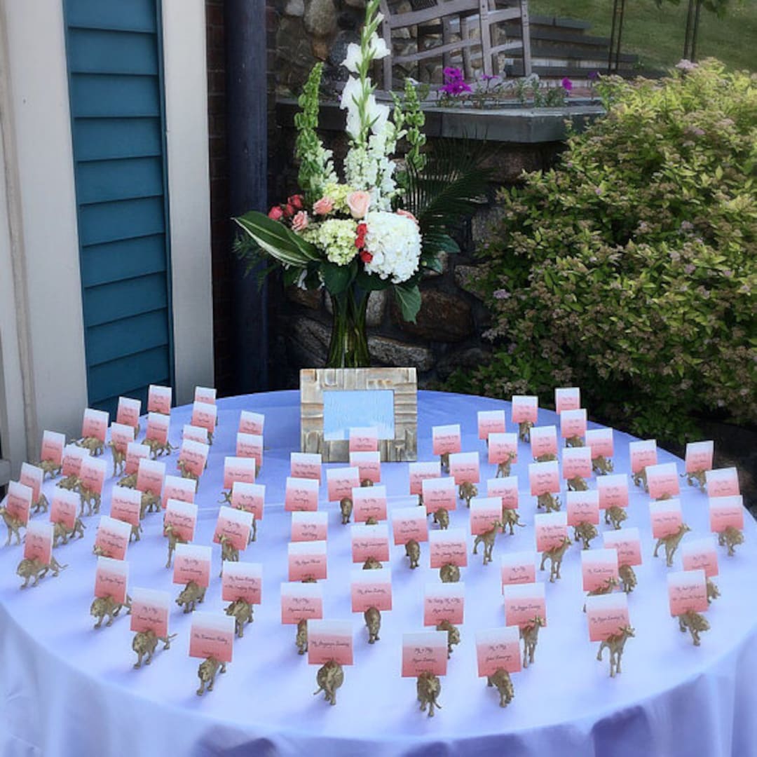 Wedding place card table ideas 60 photos - Astyledwedding.com