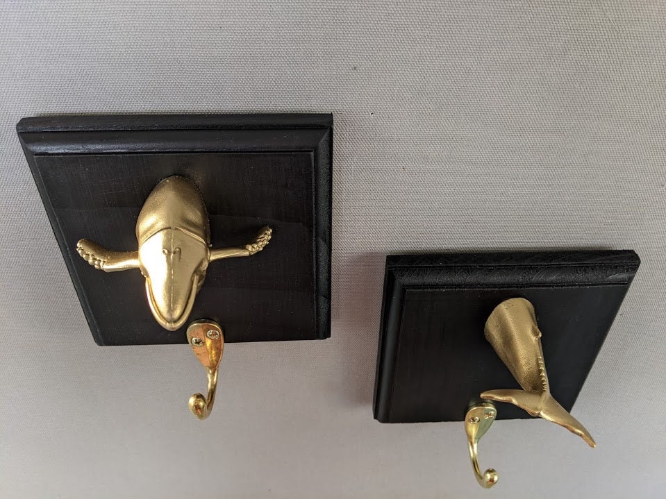 Heads and Tails Set- Custom Wall Decor - Zoo Animal - Hook and Hangar ...