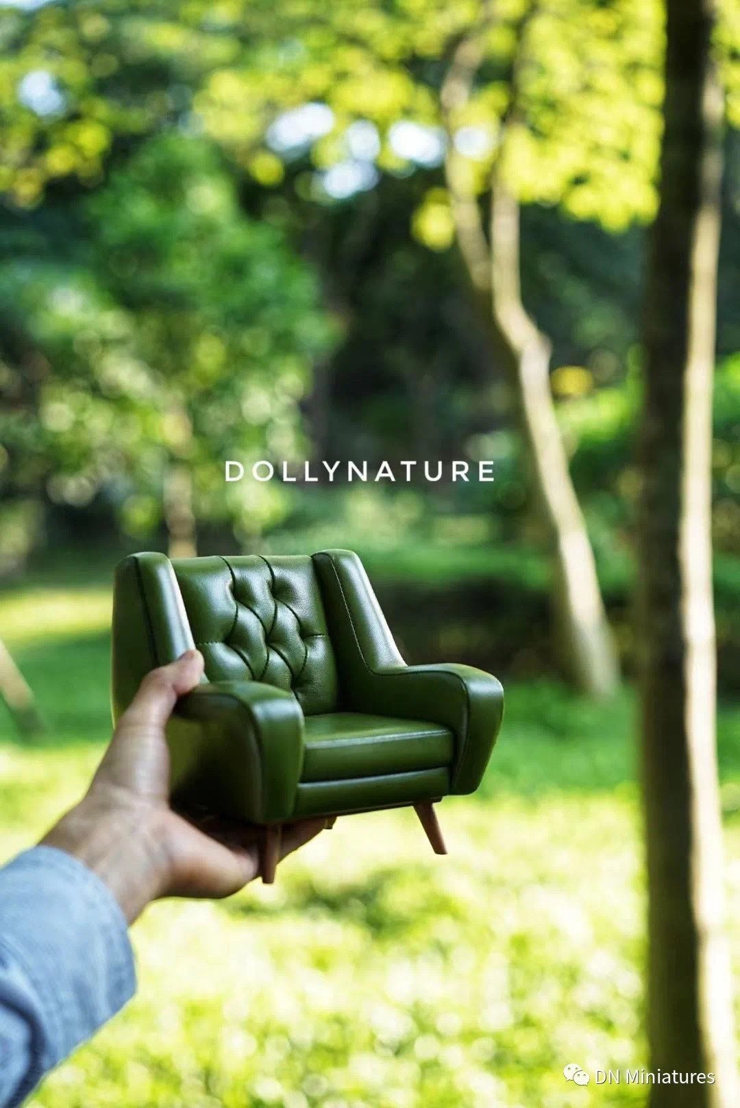 Dollynature 1:6 Scale Furniture ~nordic Style Sofa With Wide Armrest ...