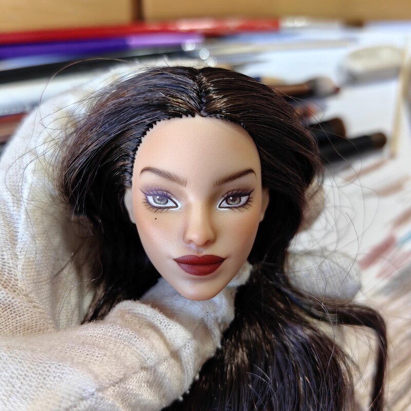 Barbie Doll Head - Etsy