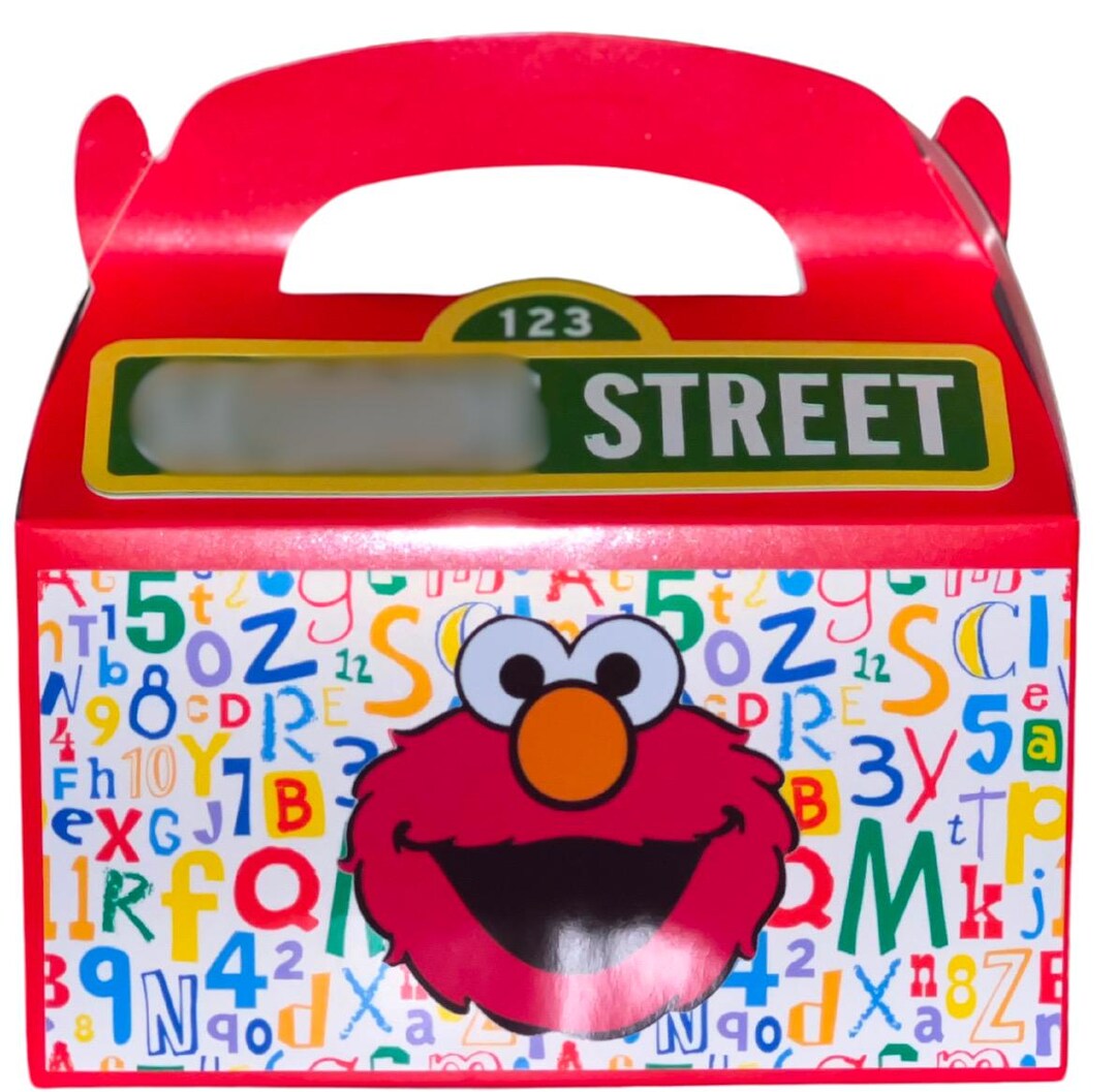 Sesame Monsters Gable Box | Treat Boxes | Candy Holders | Party Favors ...