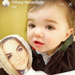 Personalized Photo Face Doll, Custom Picture Comfort Dolls, Talking ...