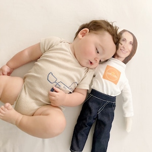 Custom Photo Face Keepsake Doll, Bereavement Gift - Etsy