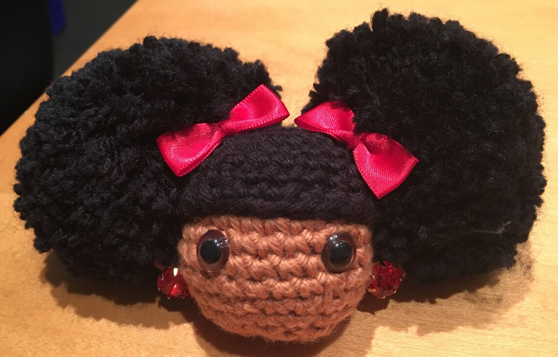 Afro Puffs Afro Puff Keychains Afro Puff Gifts Black | Etsy