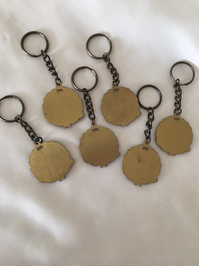 PDU Signed Brass Key Ring Award Key Fob Key Chain With Engraved Soccer ...