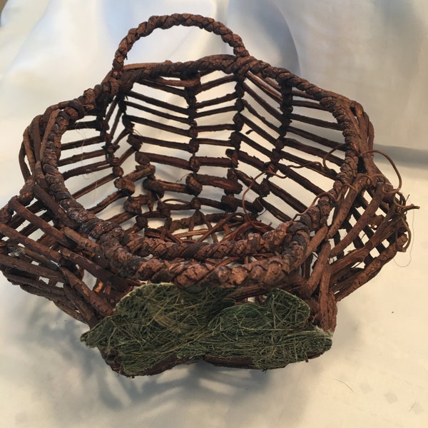 Rustic Basket - Etsy