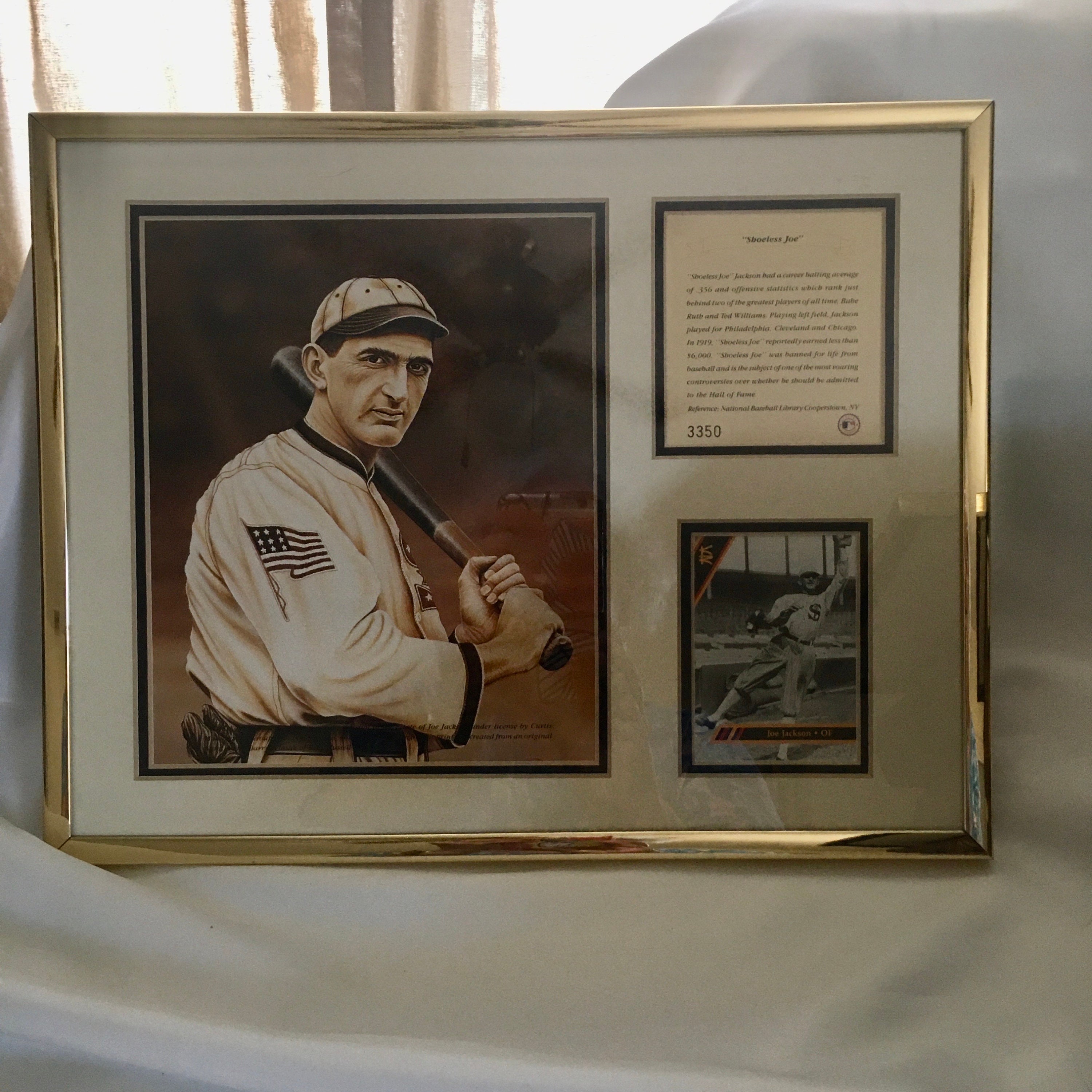 Shoeless Joe Jackson Real Signature