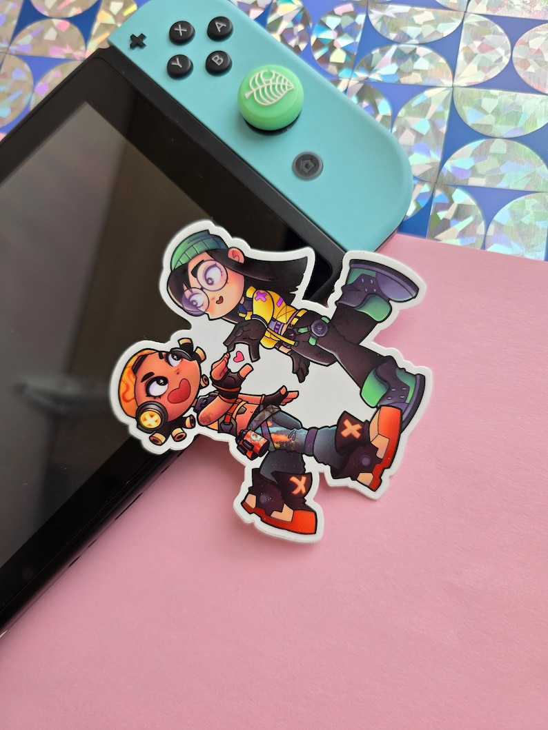 Valorant Raze X Killjoy 3 Vinyl Sticker Die Cut Sticker Laptop Sticker ...