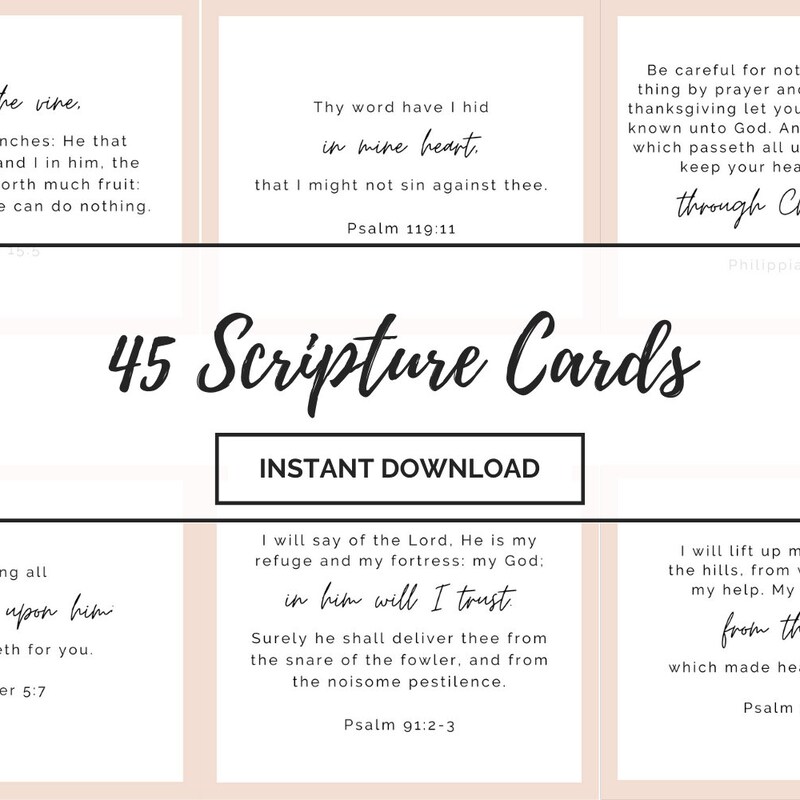 Scripture Stamps - Etsy