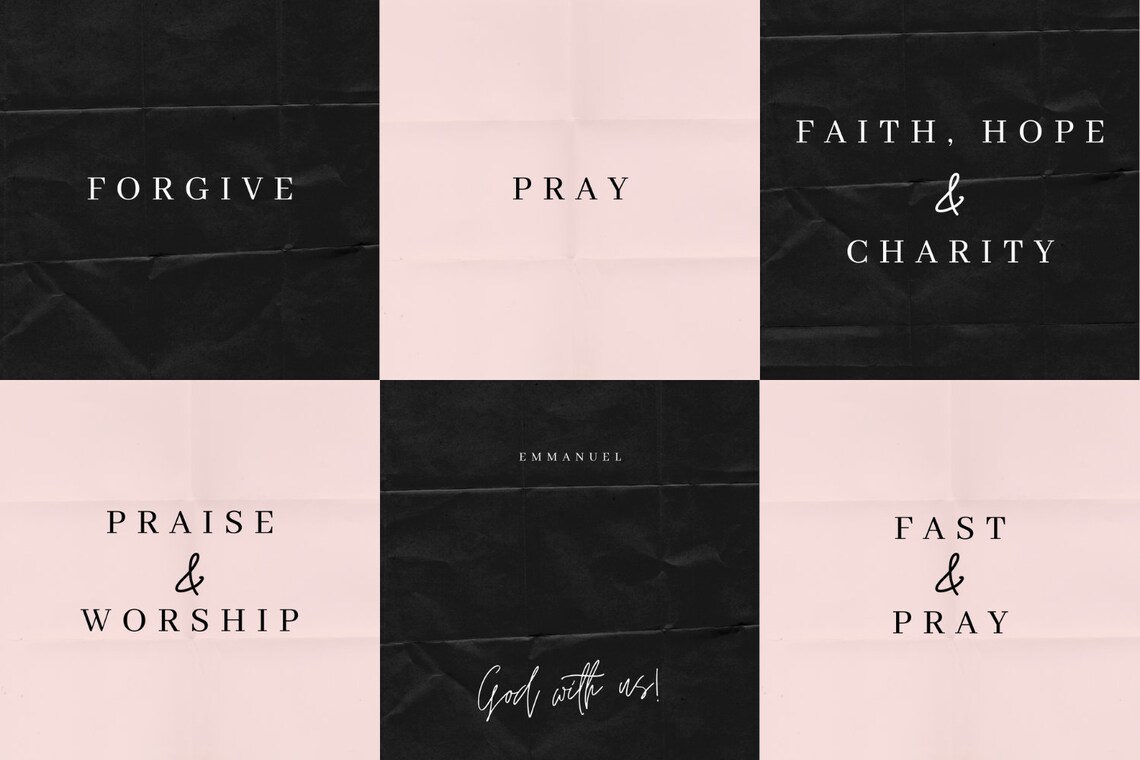 25 Faith Based Graphics for Social Media | Instagram Faith Graphics ...