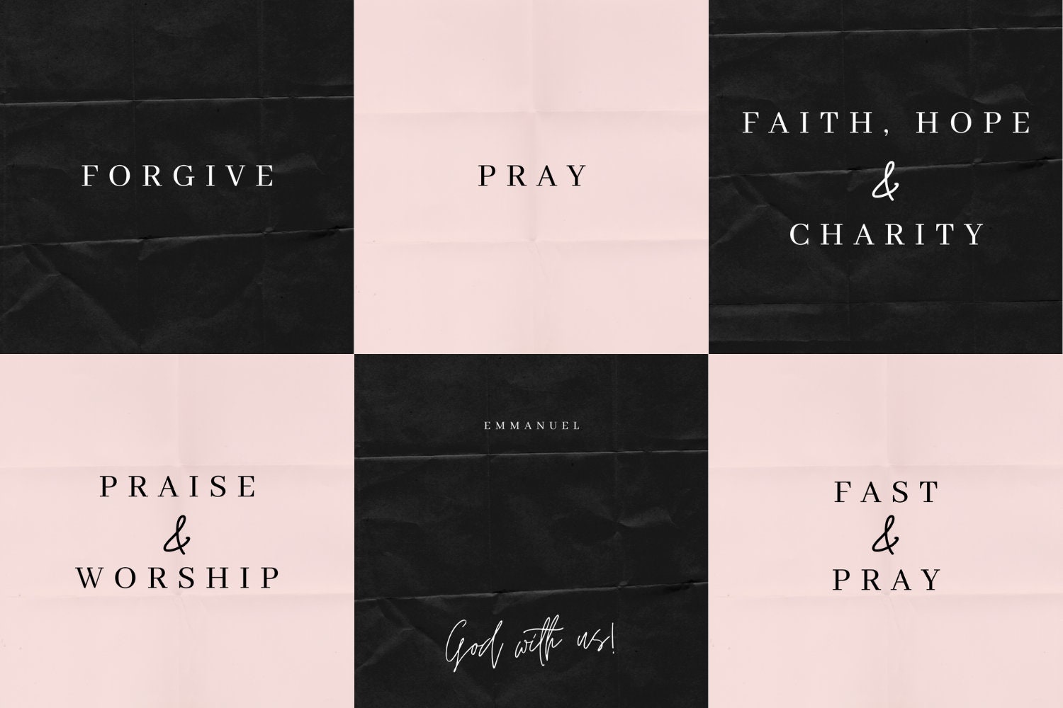 25 Faith Based Graphics for Social Media | Instagram Faith Graphics ...