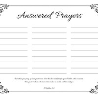 PRAYER Journal Printable, Daily Prayer Planner, Prayer Template, Travel ...