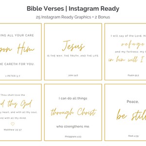 Instagram Bible Verse Graphics | Social Media Ready Quotes | Christian ...
