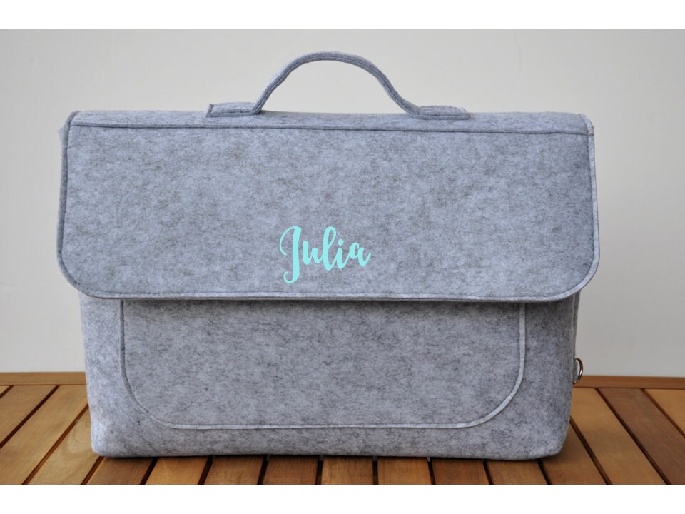 Monogram Briefcase Woman Man - Etsy