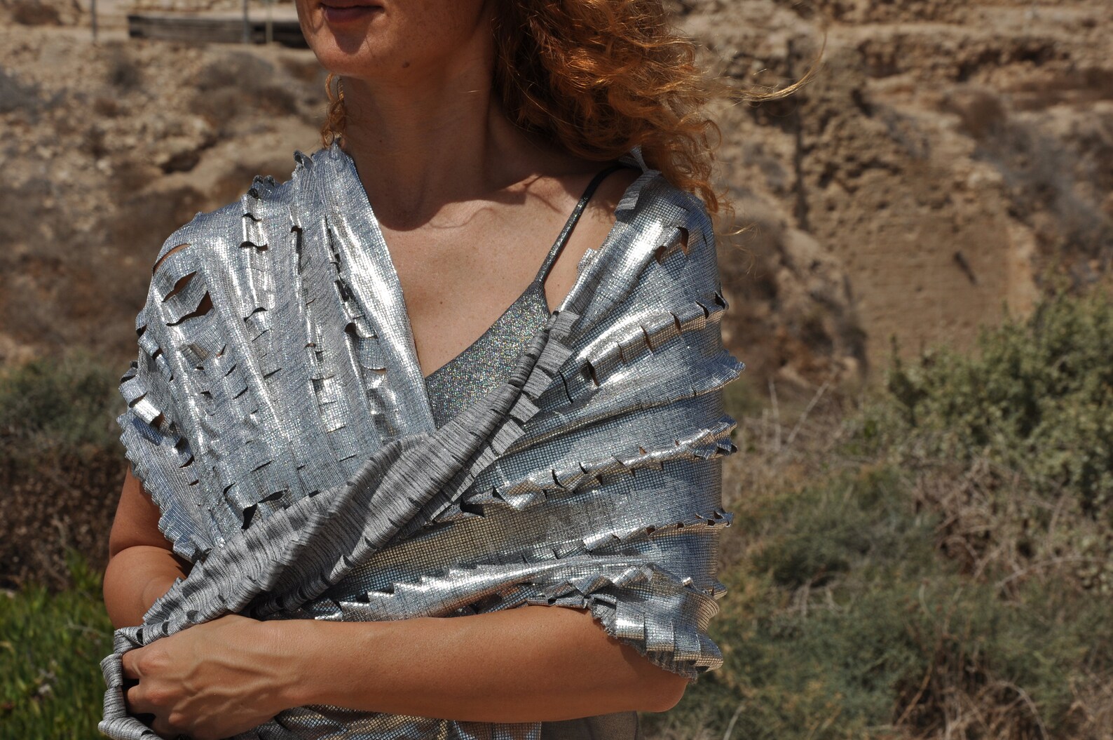 Silver Cape for Christmas Dress - Etsy