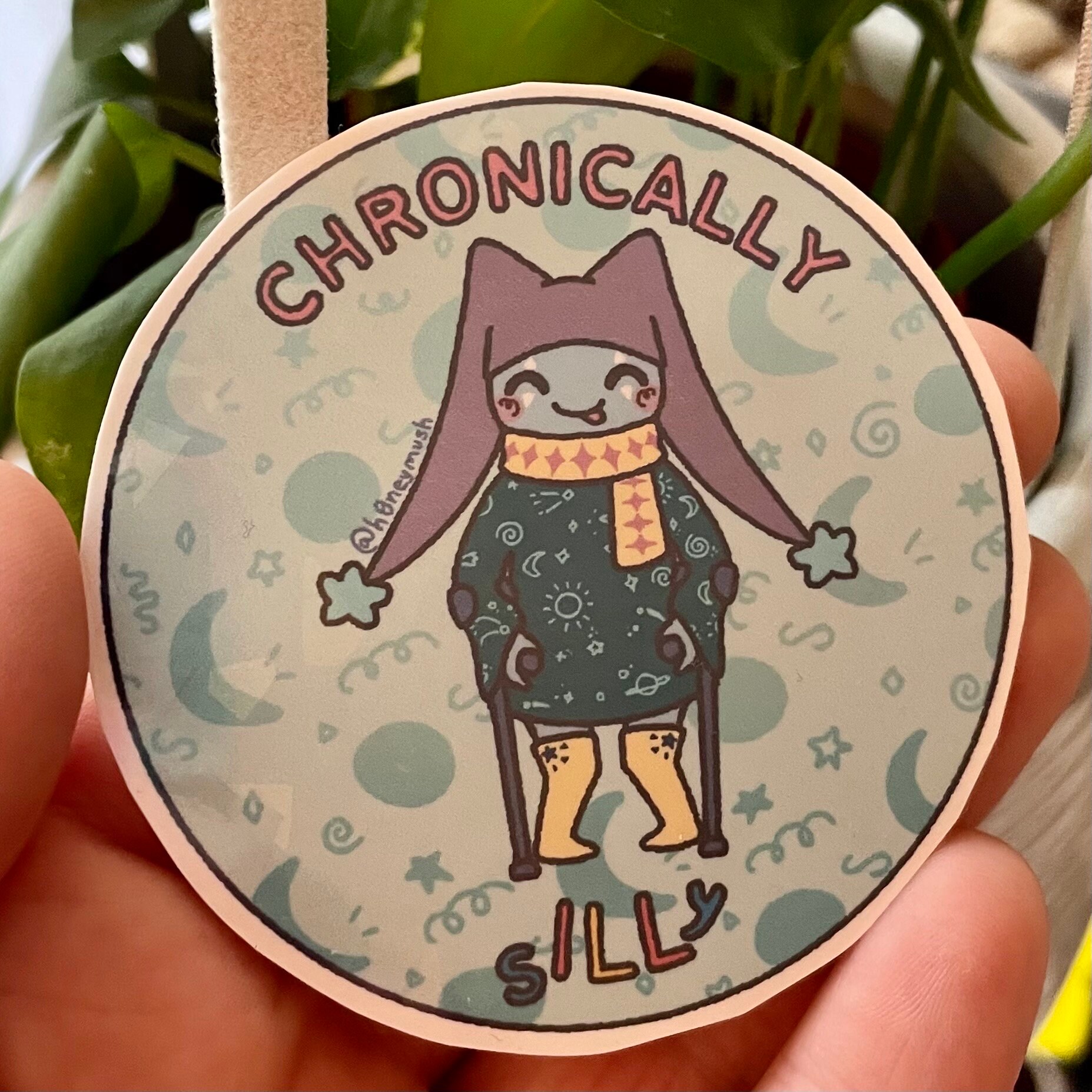 Chronically Silly Sticker - Etsy