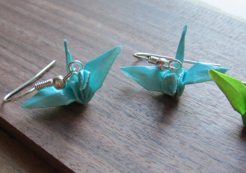 Origami Paper Cranes // Adorable // Cute // Tiny // Animal // Bird ...