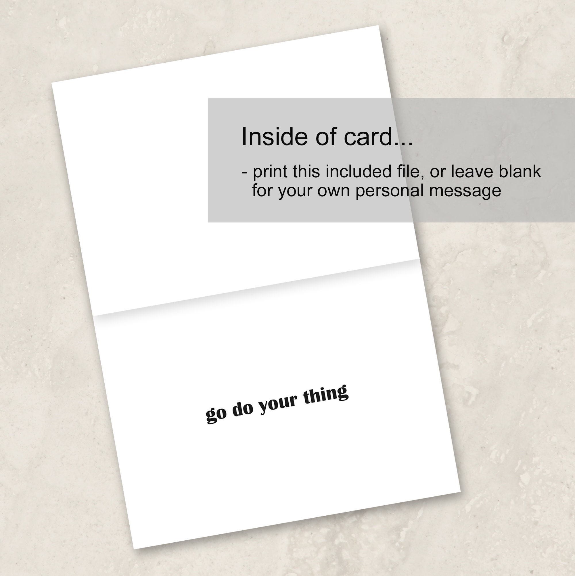 Printable Graduation Card Instant Download Congratulations Graduate 5 X ...