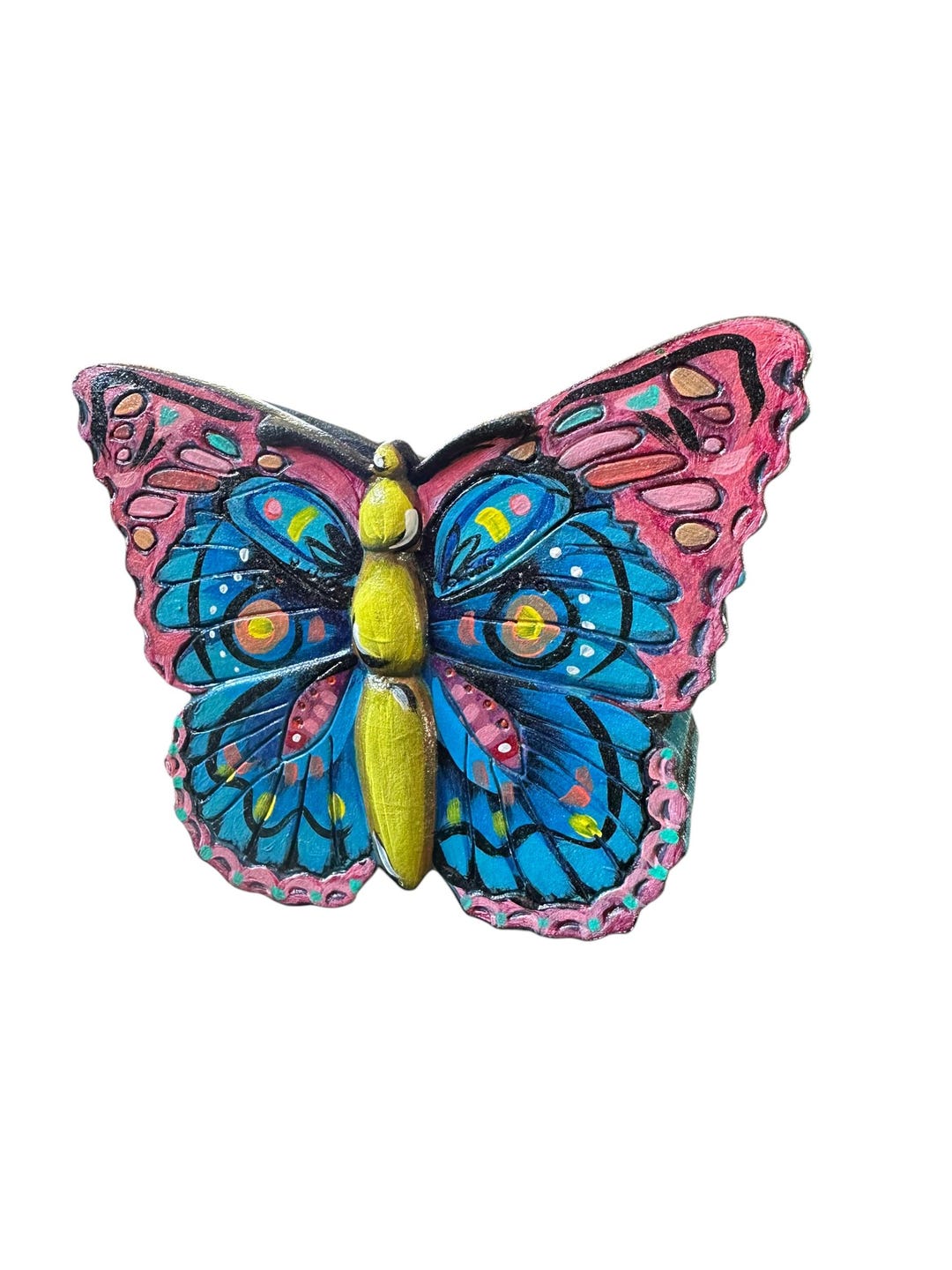 Butterfly Planter- Upcycled, Home Decor, Planters, Playful and Colorful ...