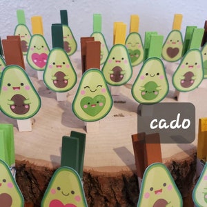 Avacodo Clothespins - Etsy