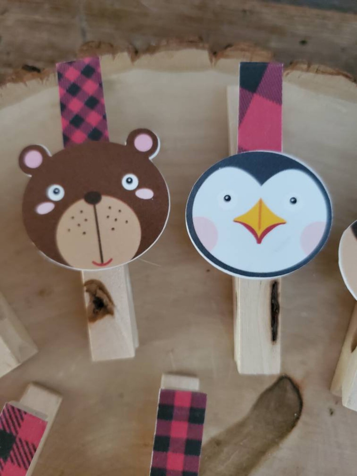 Lumberjack Woodland Animals - Etsy