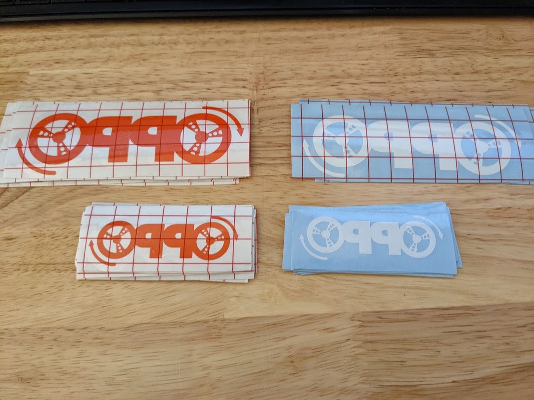 Opposite-lock Oppo Reverse-mount Decal - Etsy