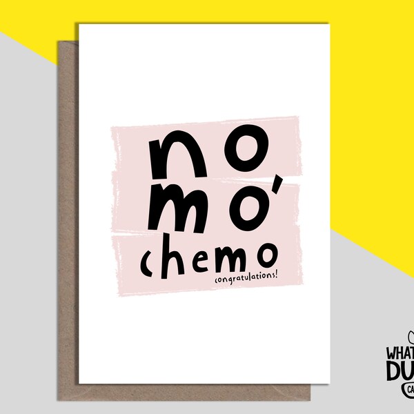 End of Chemo Card - Etsy