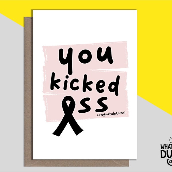 Funny Cancer Card - Etsy