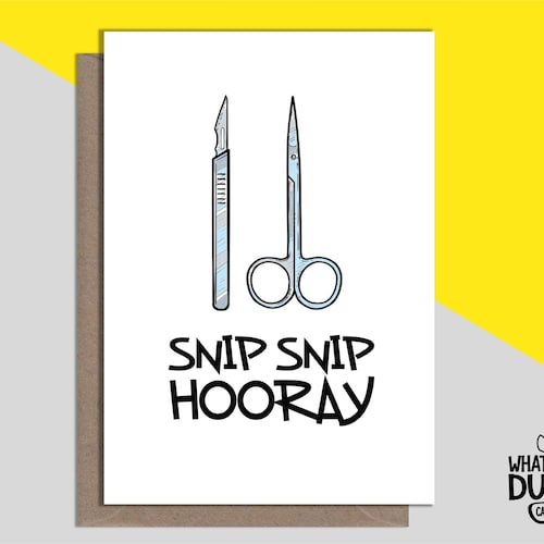 Vasectomy Card - Etsy
