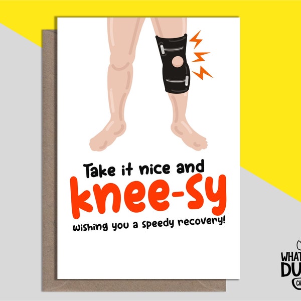 Knee Operation Greeting Cards - Etsy