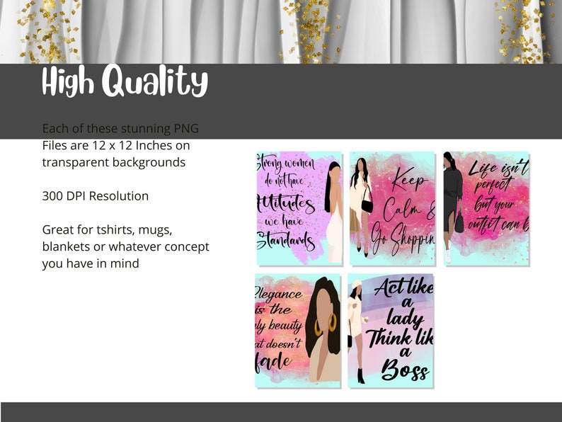 Boss Lady PNG Sublimation Sublimation Feminine Strong - Etsy