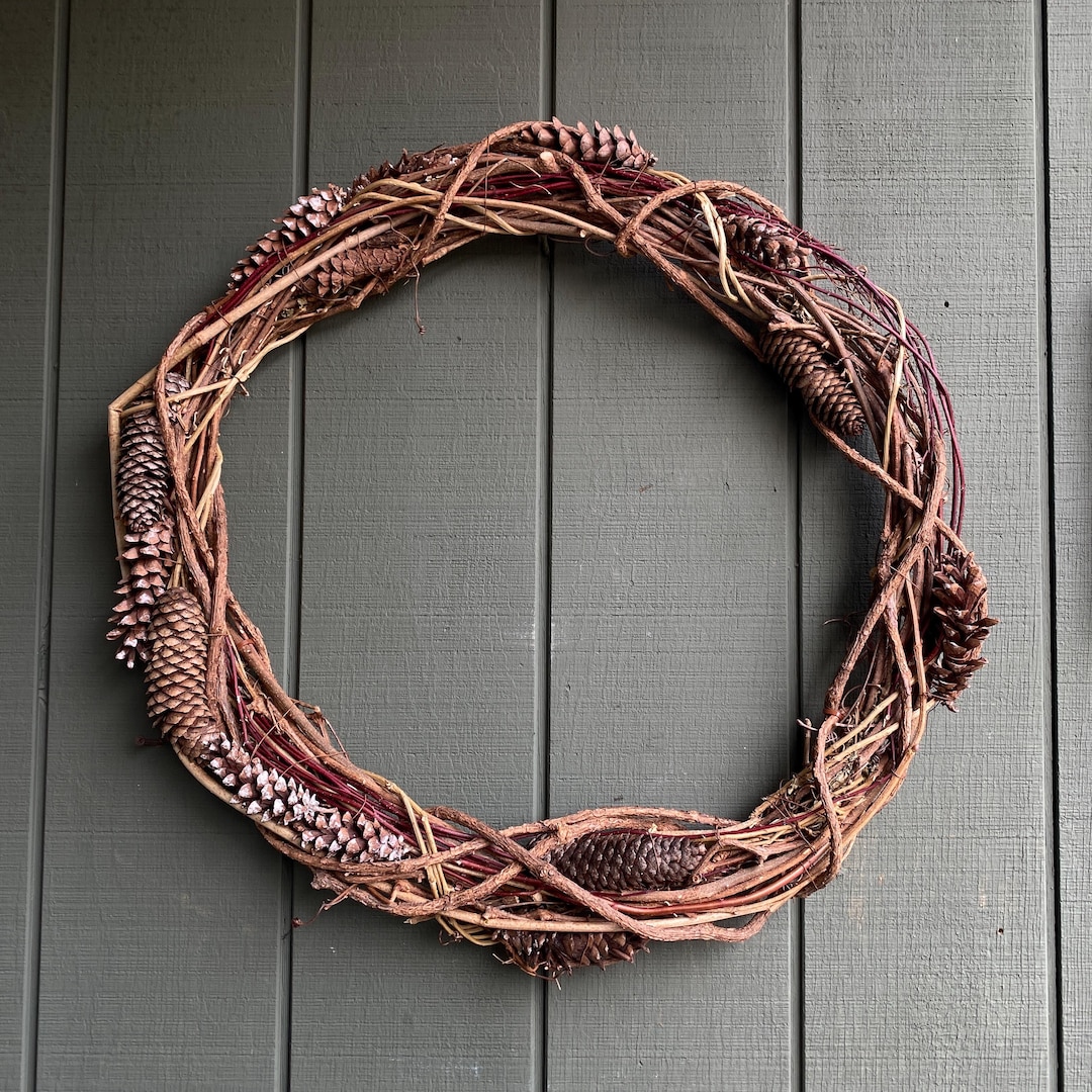 Large Grapevine Wreath Base - Etsy