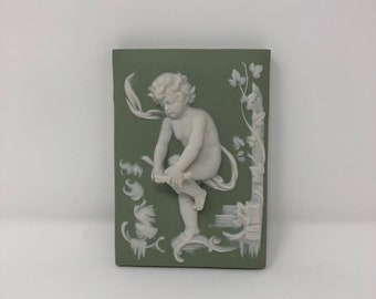 Cherub wall plaques | Etsy