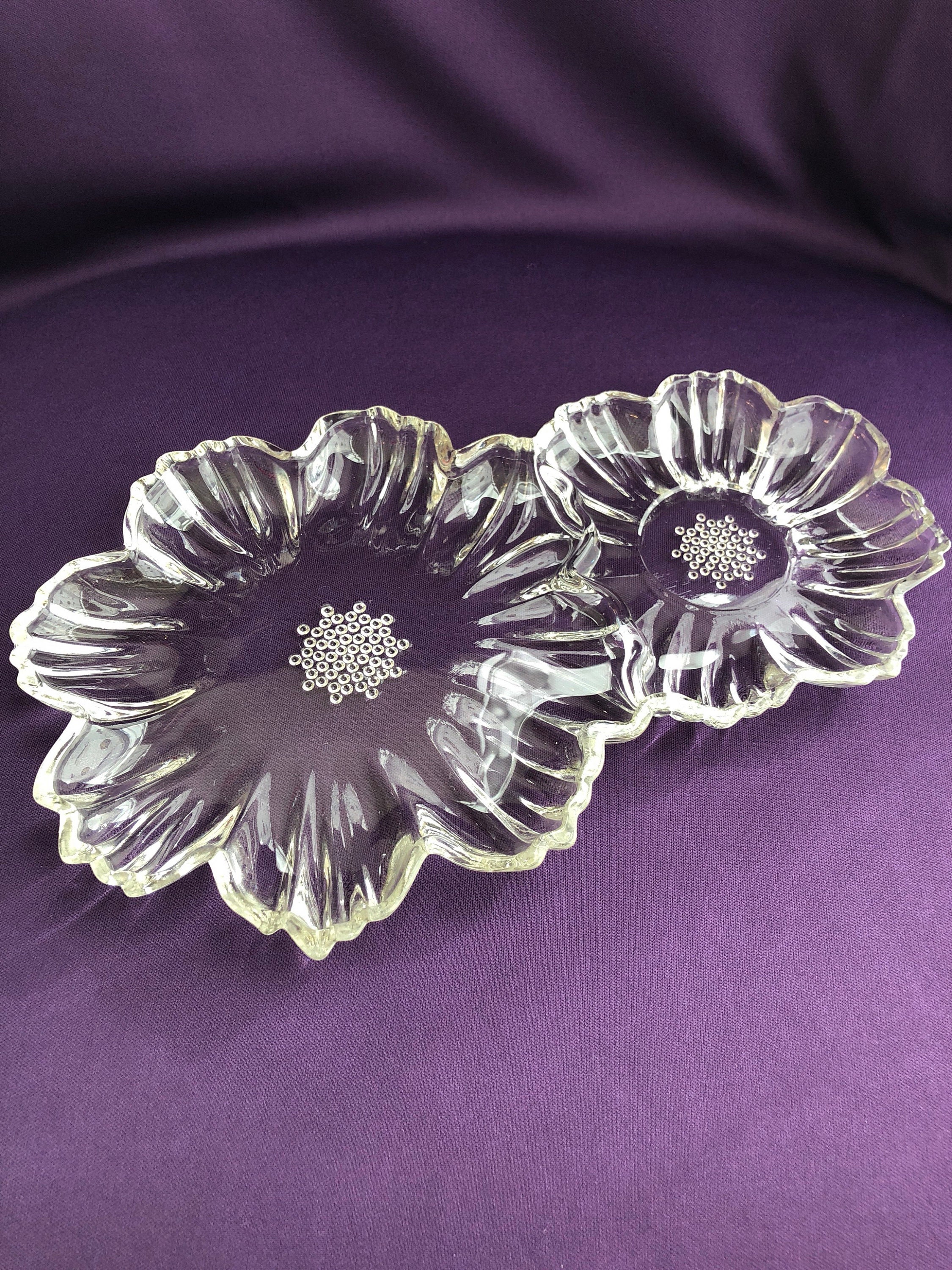 Vintage Glass Tray Repurpose as Bathroom Vanity Tray | Etsy