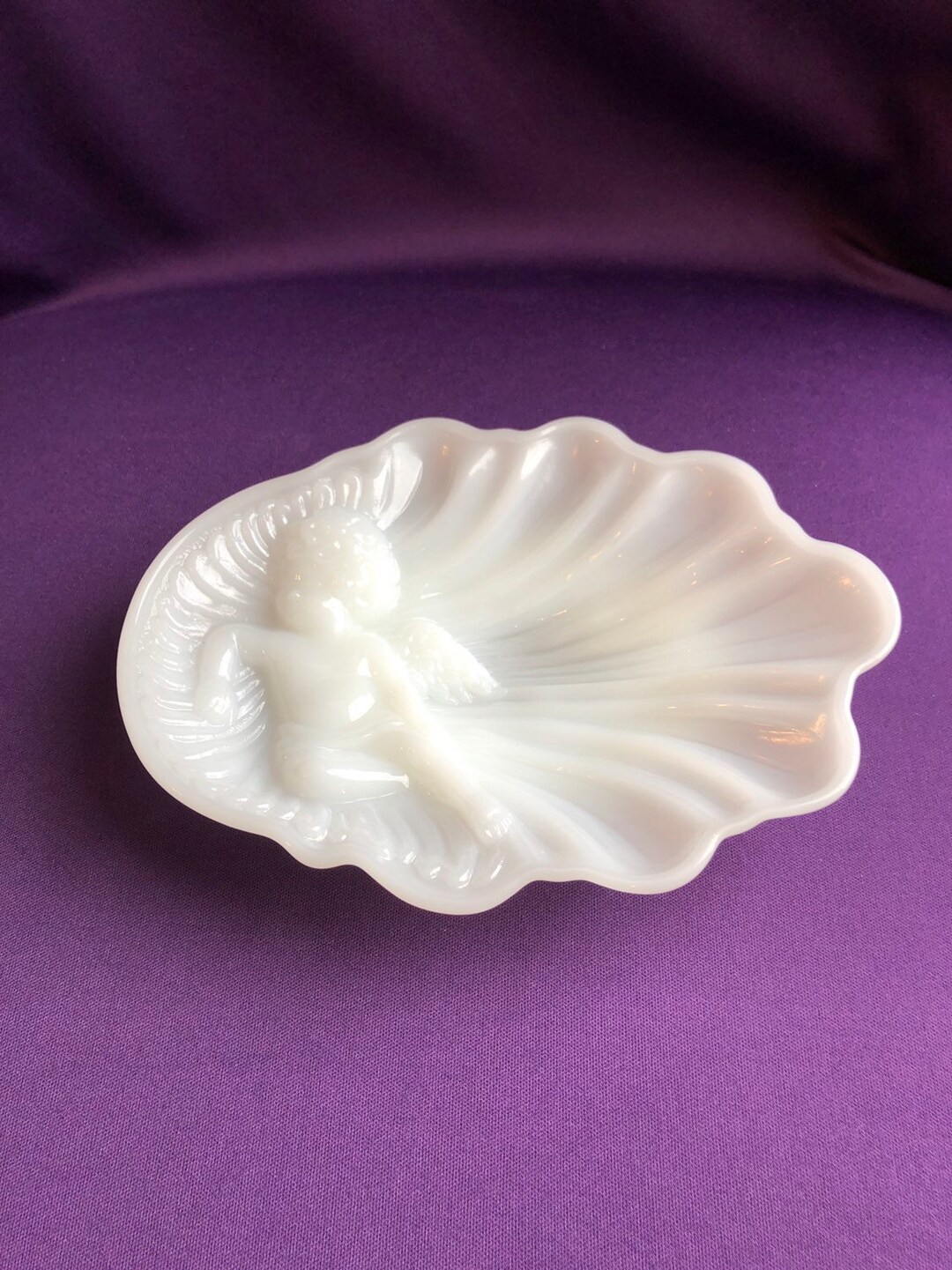 Vintage White Milk Glass Small Tray, by Avon - Etsy