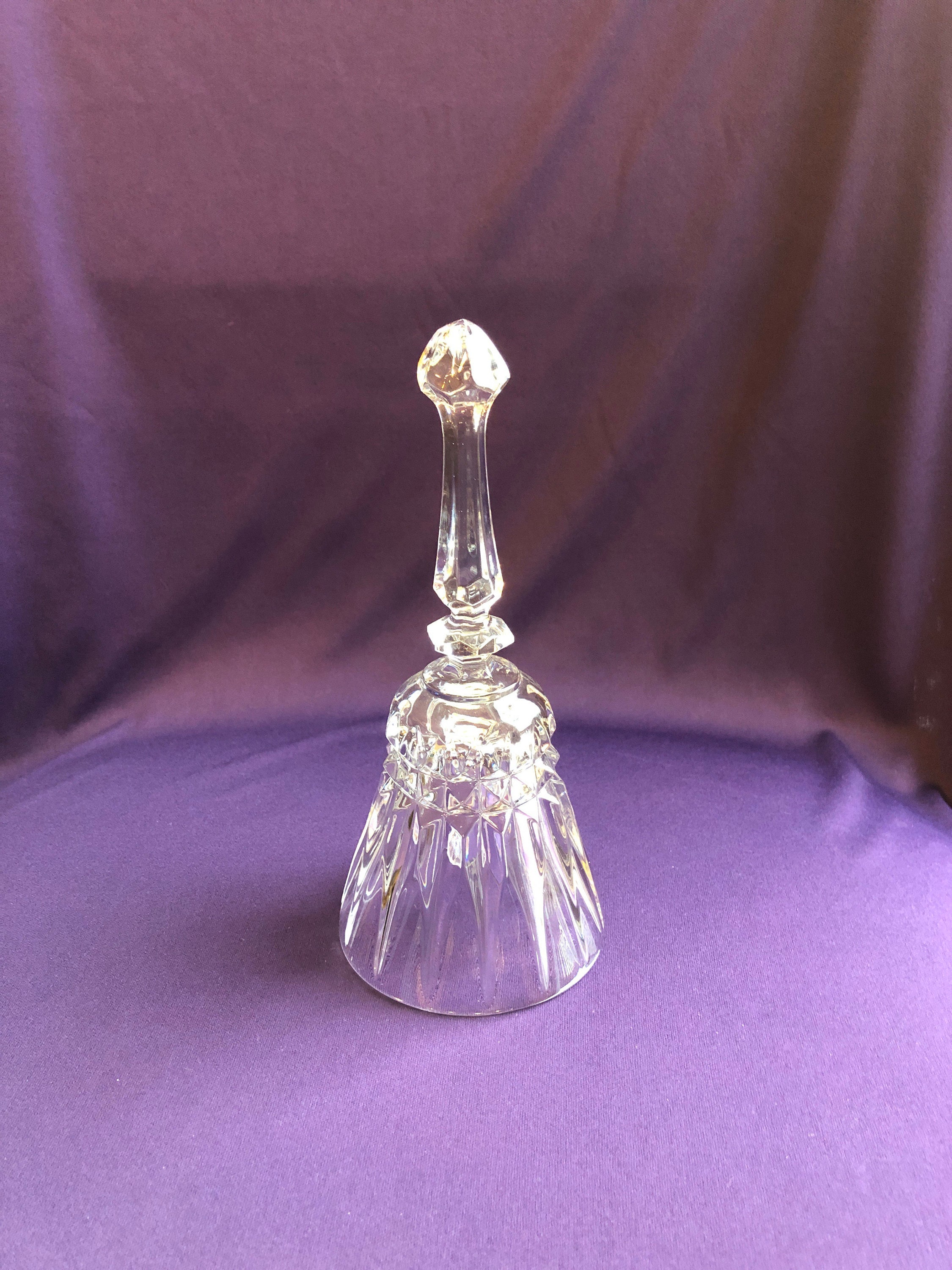 Vintage crystal bell | Etsy