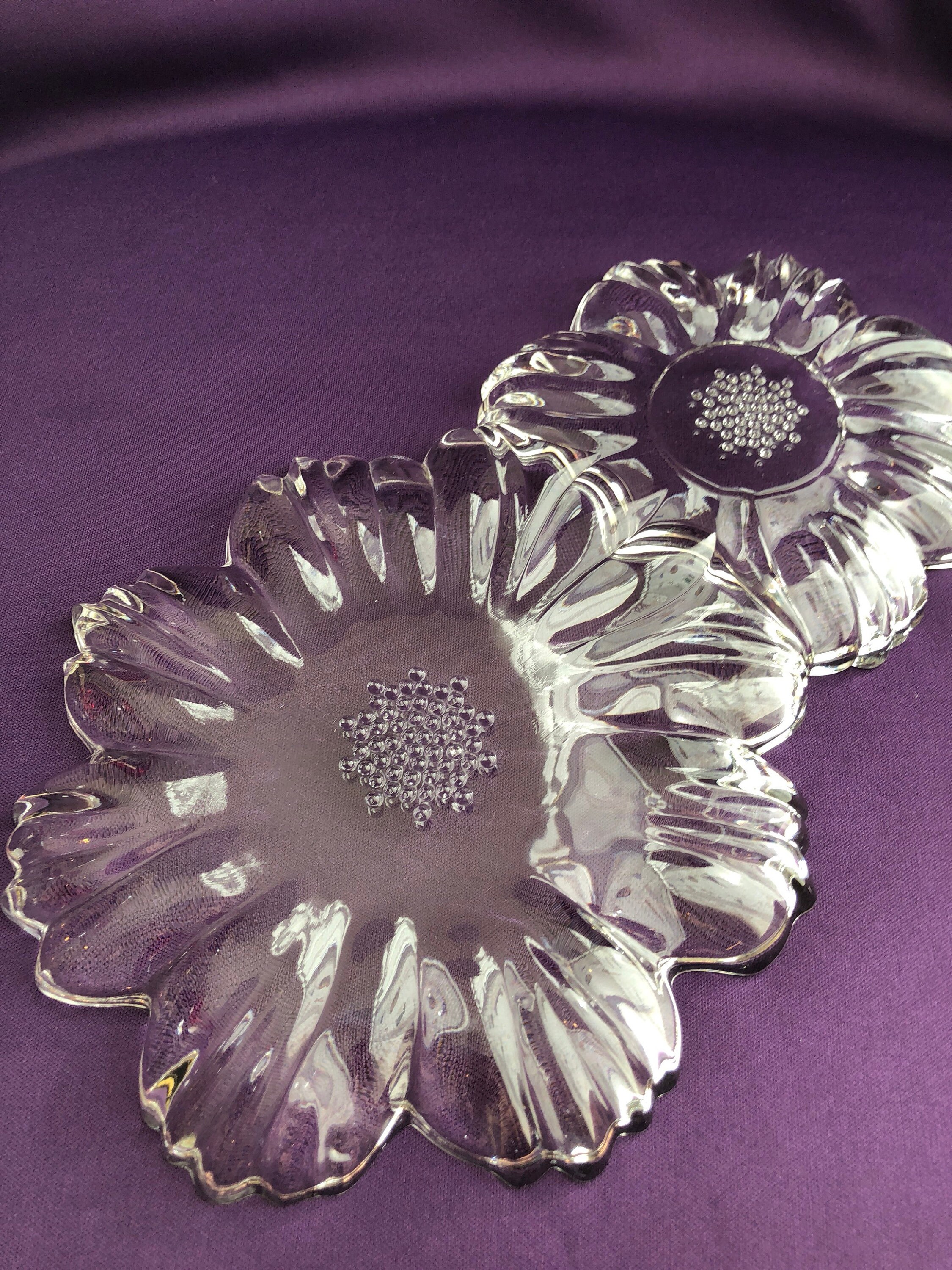 Vintage Glass Tray Repurpose as Bathroom Vanity Tray | Etsy