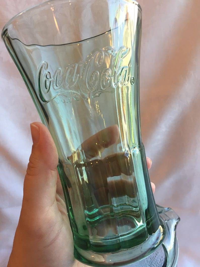 Vintage Coca Cola Glassware - Etsy