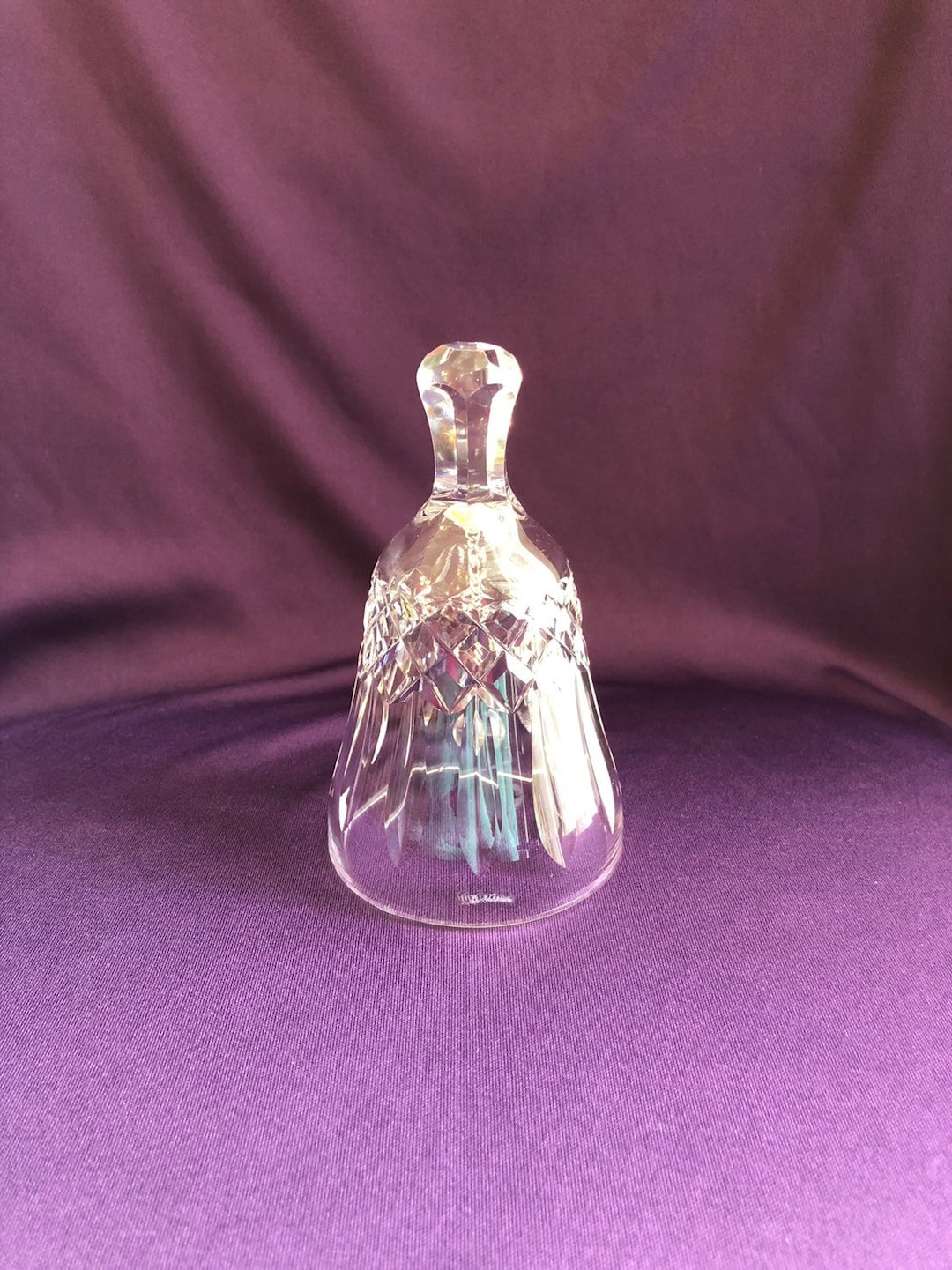 Vintage Glass Bell, Waterford Crystal - Etsy