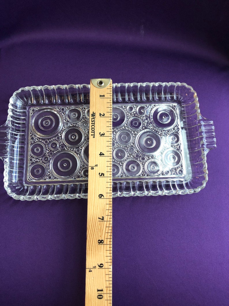 Vintage Glass Tray - Repurpose as Bathroom Vanity Tray - Etsy