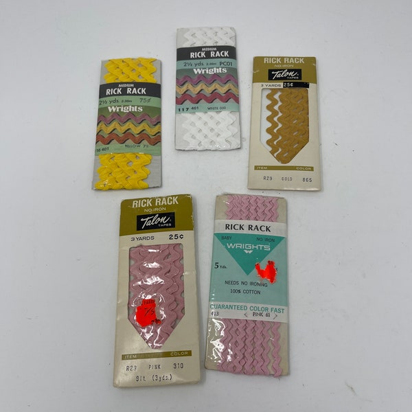 Gold Rick Rack - Etsy