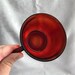 Beautiful Vintage Ruby Red 2 Piece Cup and Saucer Setting by - Etsy