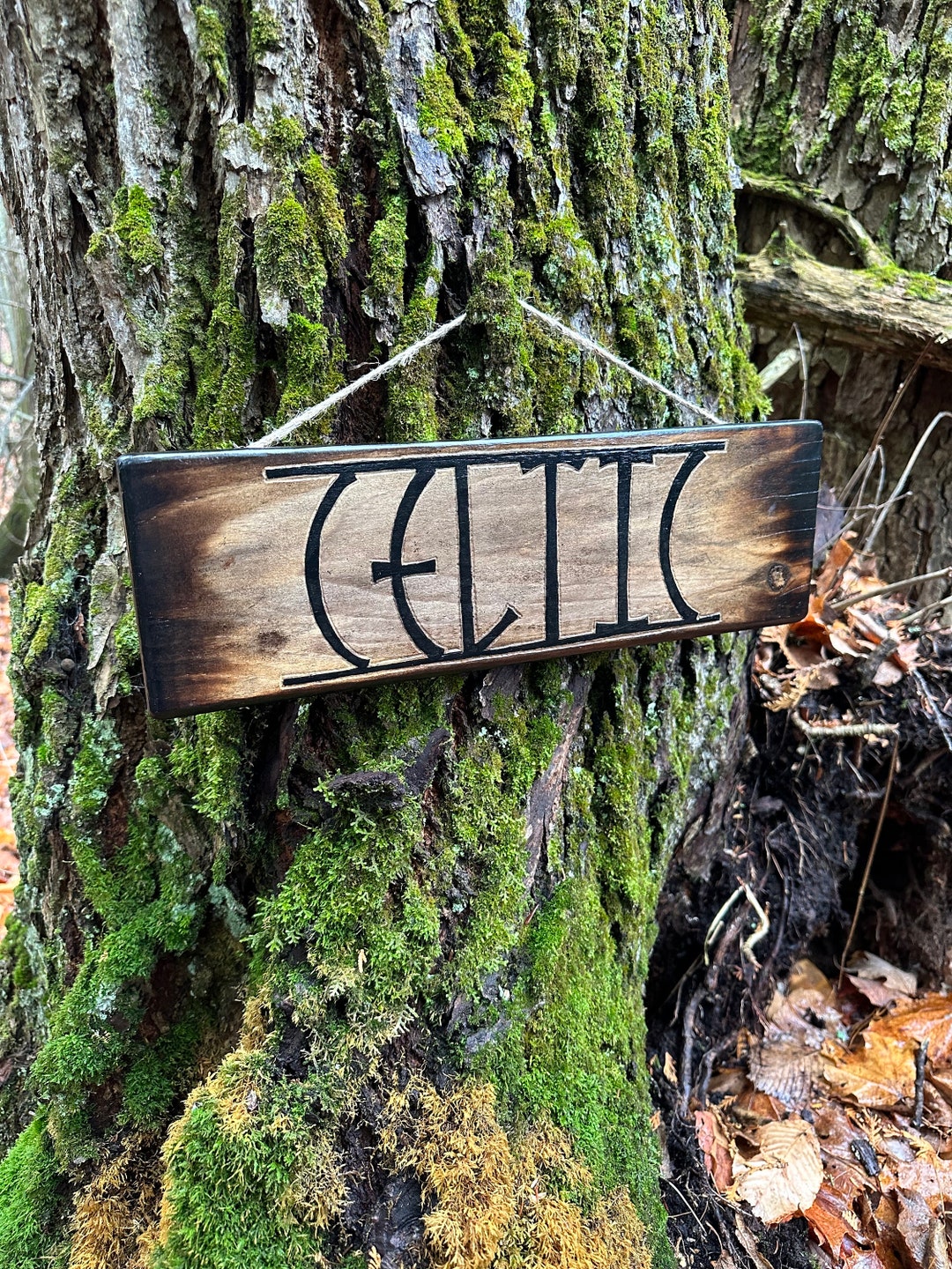 Celtic Wooden Handpainted Wall Panel/plaque/sign - Etsy