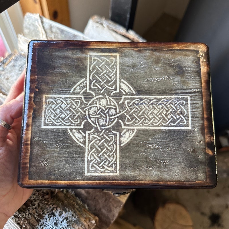 Wooden Celtic Cross - Etsy