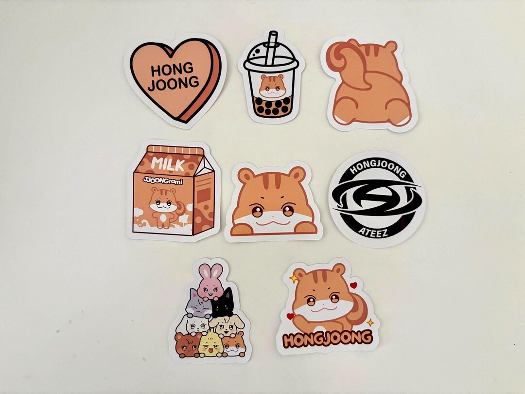 ATEEZ Bias Stickers-drawn by Etsy Creators - Etsy