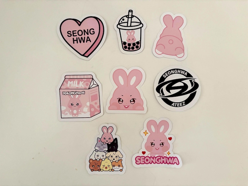 ATEEZ Bias Stickers-drawn by Etsy Creators - Etsy